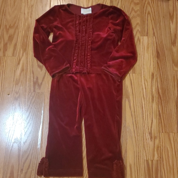 Heirlooms | Matching Sets | Toddler Burgundy Red Matching Set | Poshmark